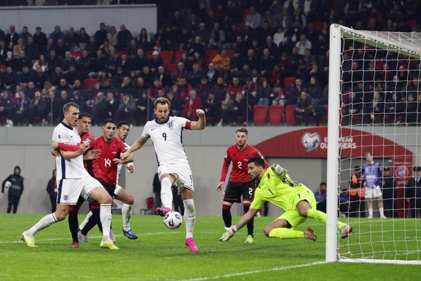 Kết quả - tỷ số Anh vs Albania: Harry Kane toả sáng