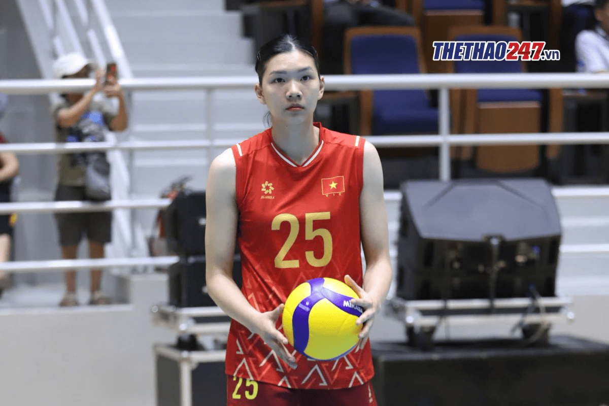 Bóng chuyền nữ Việt Nam thắng chóng vánh trận ra quân AVC Nations Cup 2025