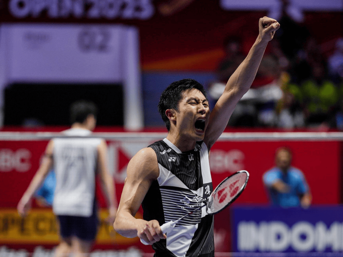 Chou Tien-chen thắng sốc tân số 1 thế giới, lọt chung kết Indonesia ...