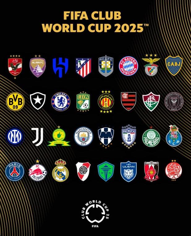 CHÍNH THỨC: Xác định 32 đội tham dự FIFA Club World Cup 2025