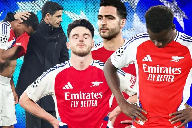 Kịch bản ác mộng khiến Arsenal bật bãi khỏi top 5 Ngoại hạng Anh