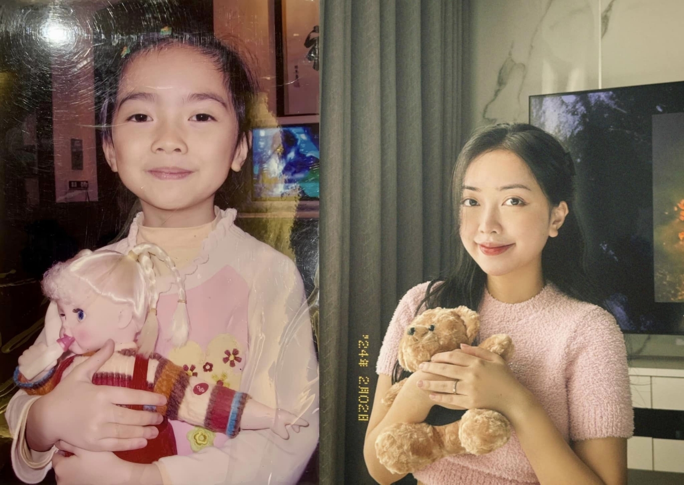 Bà xã Hà Đức Chinh khoe mặt mộc, nhan sắc đời thường có đẹp như trên ảnh?