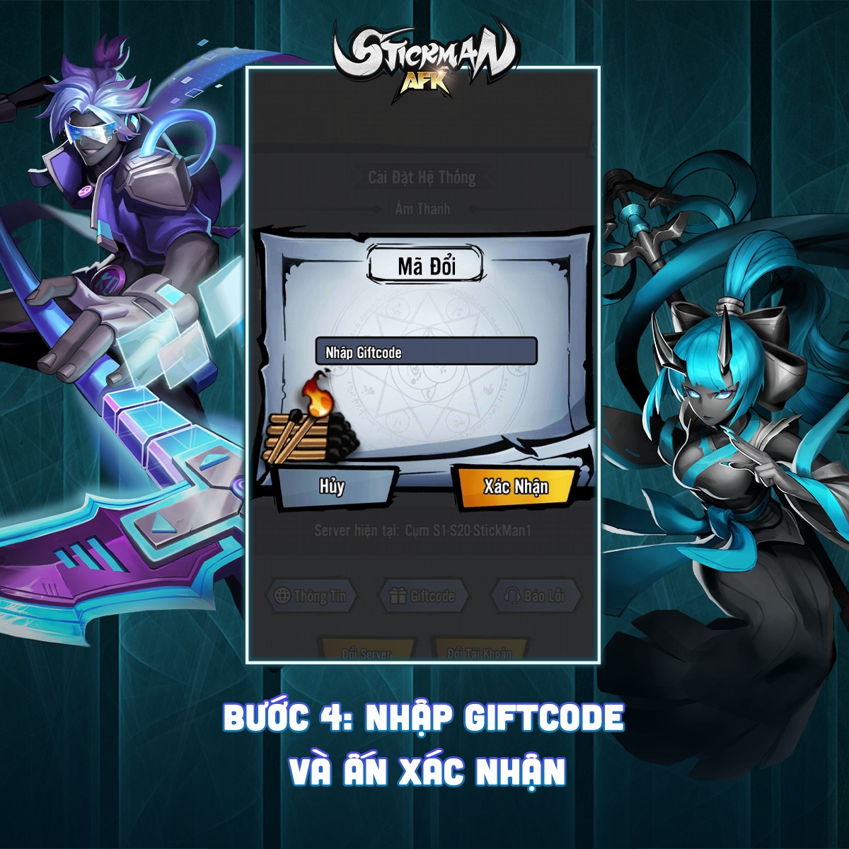 Code Stickman AFK VPLAY MỚI NHẤT 10/2025