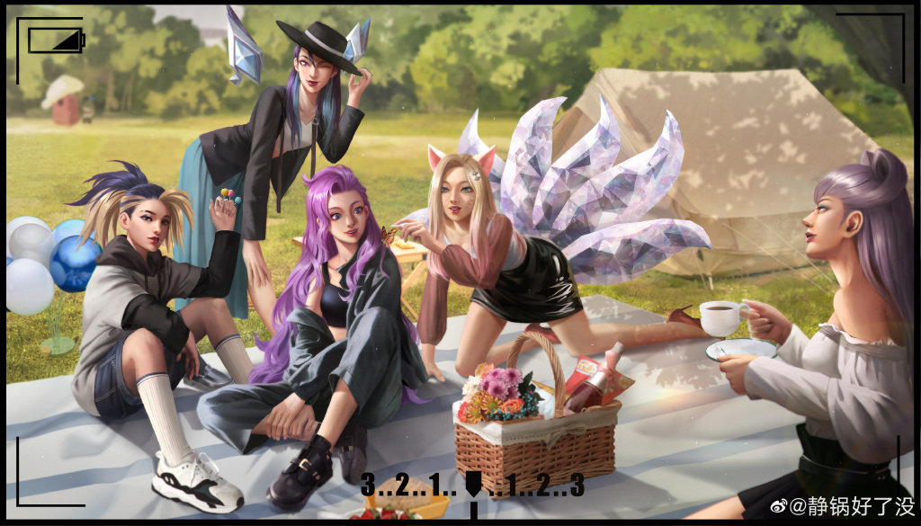 Ngắm bộ ảnh cosplay ban nhạc KDA trong LMHT