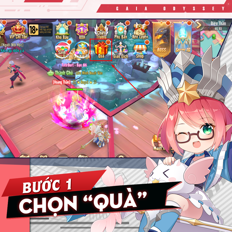 Code Mật Mã GAIA MỚI NHẤT và cách nhập