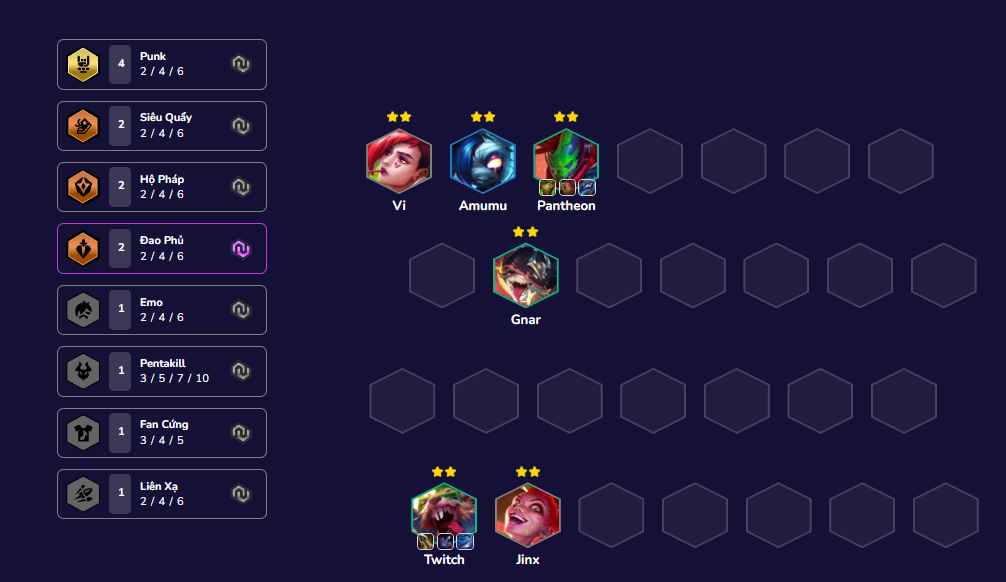 Cách chơi đội hình Twitch Đao Phủ Punk DTCL Mùa 10
