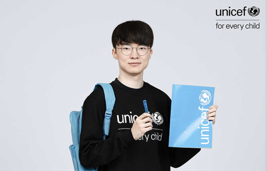 Faker hợp tác với UNICEF làm từ thiện, kết quả ngoài dự đoán