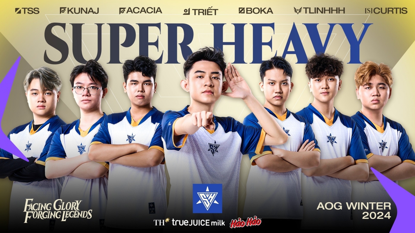 Super Heavy Liên Quân: Tiểu sử, thành tích, đội hình