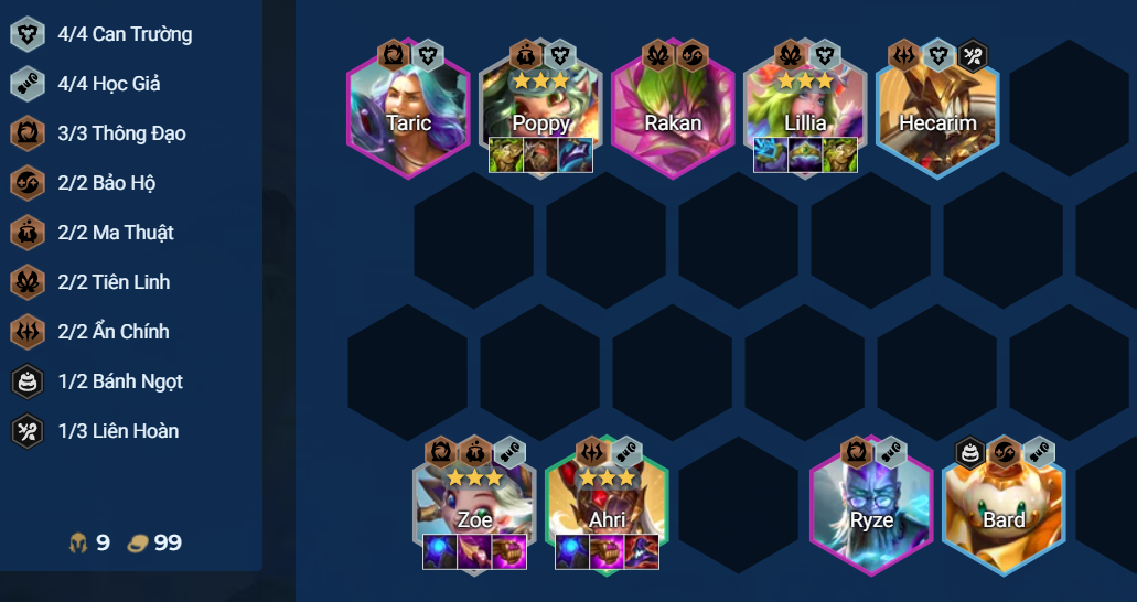 Cách chơi đội hình Zoe Can Trường DTCL Mùa 12