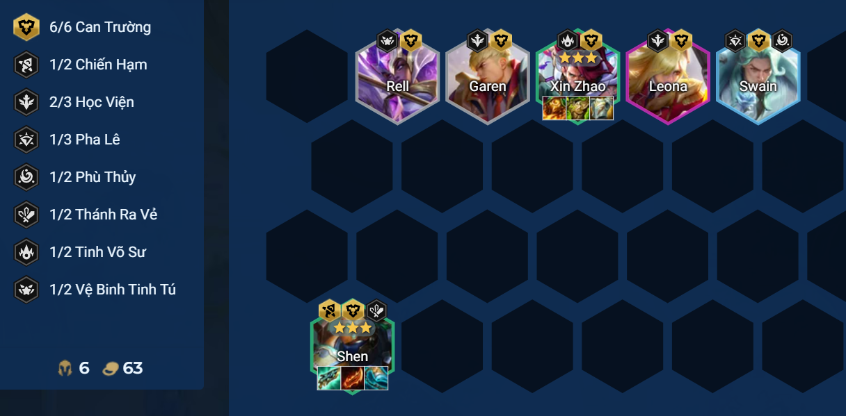 Cách chơi đội hình Shen Công Kích Hoàng Hôn DTCL Mùa 15