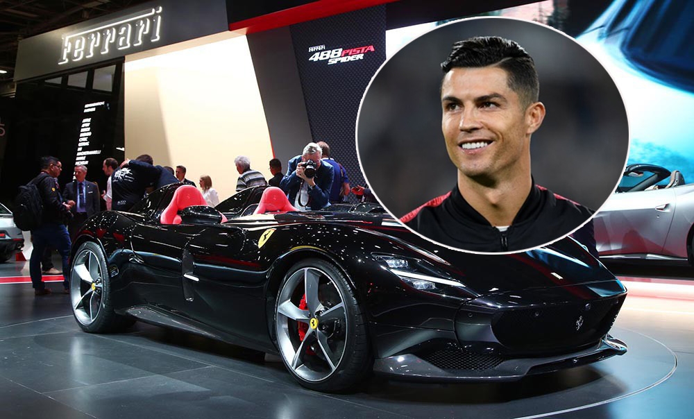 Cristiano Ronaldo tậu siêu xe Ferrari Monza SP2 gần 2 triệu USD