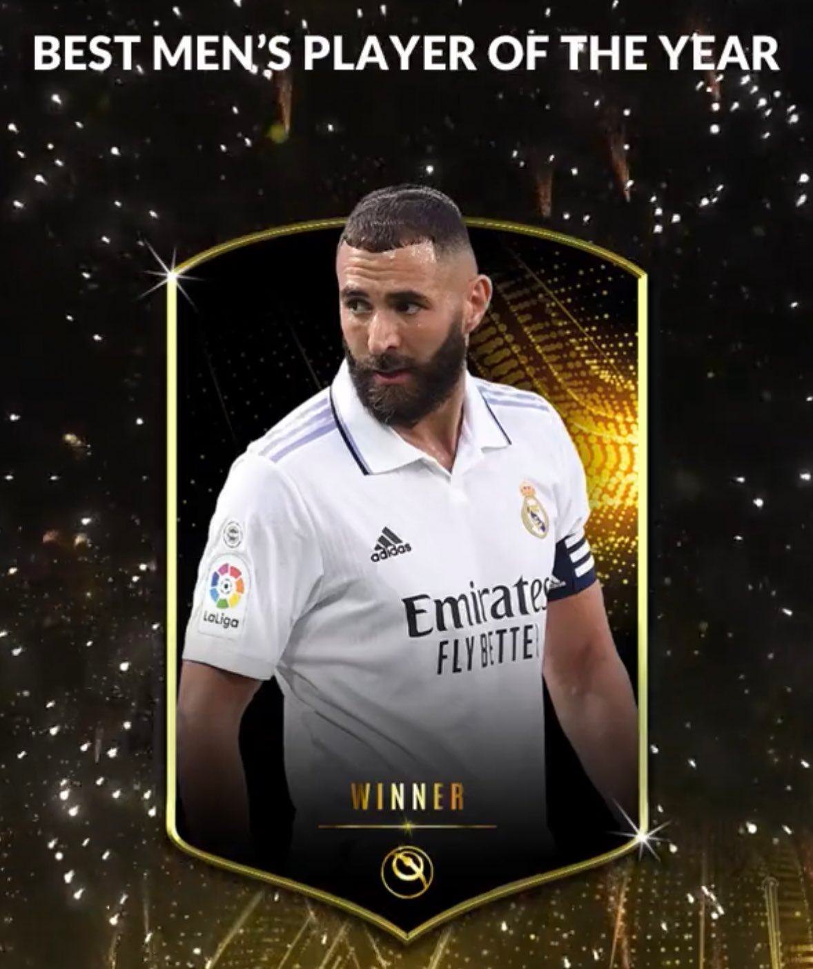 CHÍNH THỨC: Karim Benzema nhận giải thưởng QBV Dubai 2022