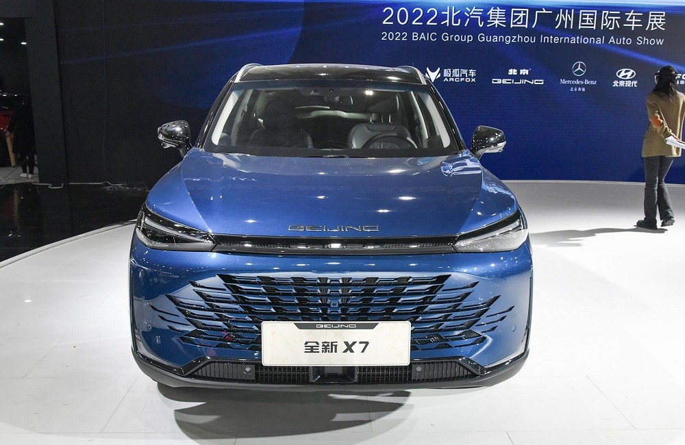 Ảnh thực tế Beijing X7 2023 trong thiết kế mới, sắp về Việt Nam đấu CX ...