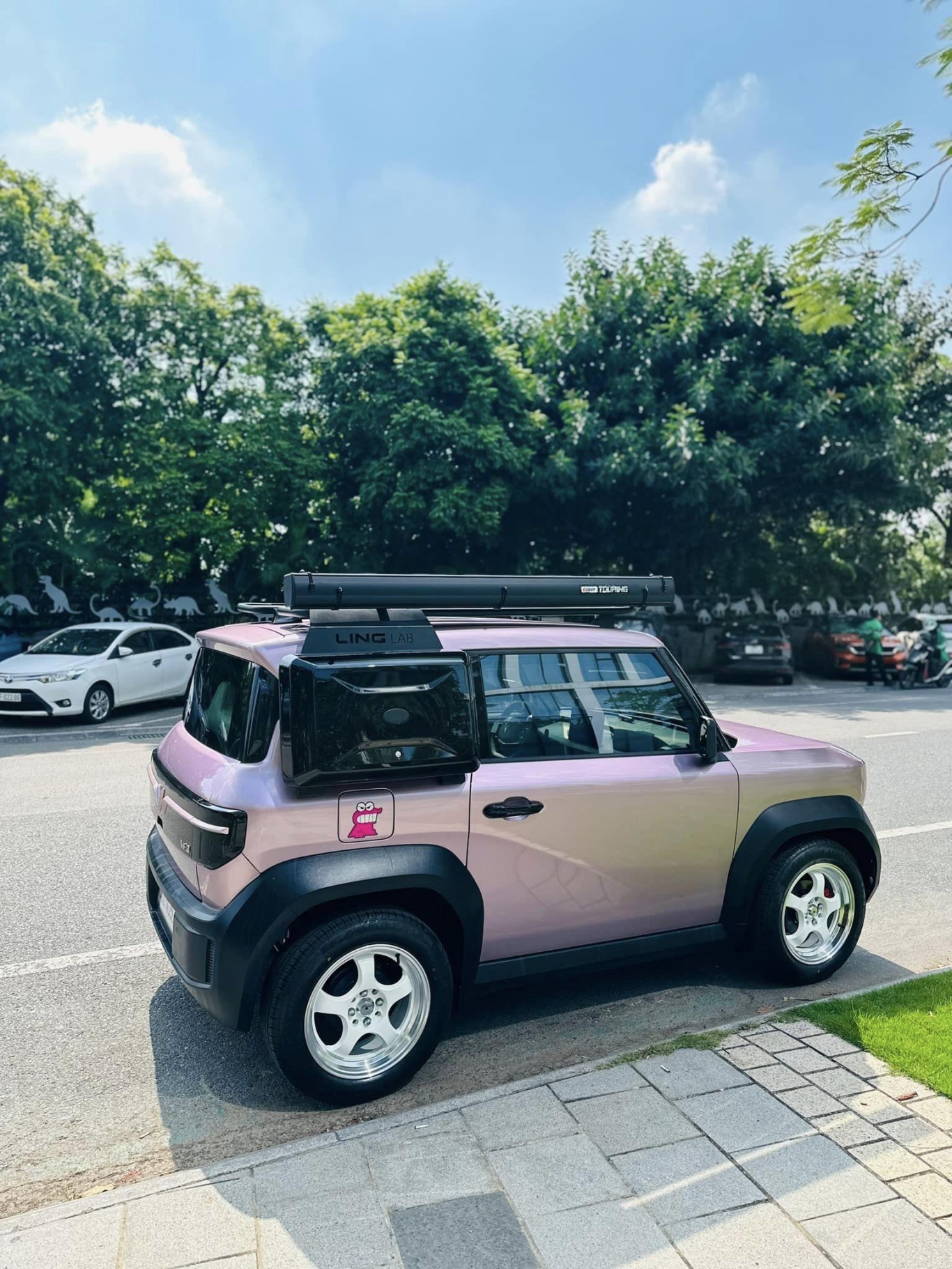 Xuất hiện VinFast VF3 độ Defender cực "ngầu" với chi phí ngang tầm giá xe