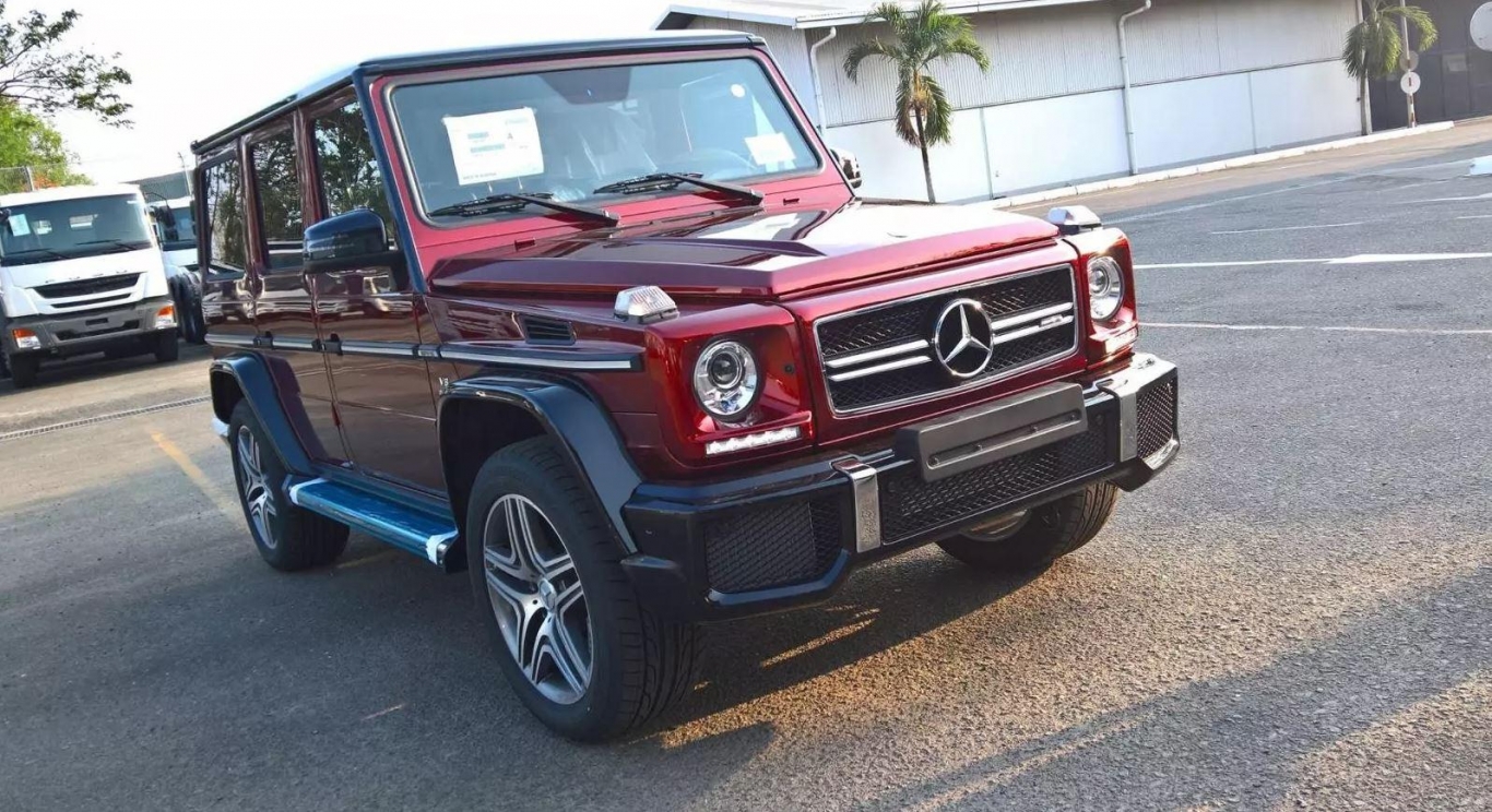 Mercedes-Benz G63 AMG màu Tomato Red: Màu sơn hơn 1 tỷ đồng từng gây ...