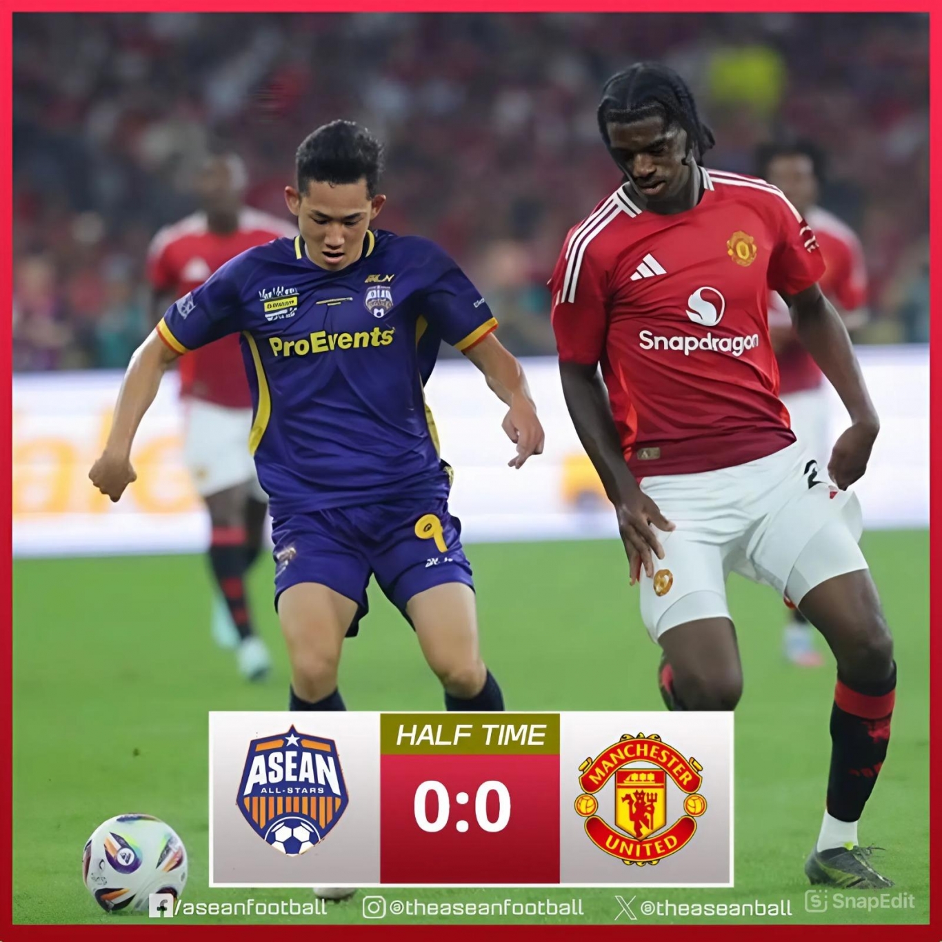 Kết quả - tỷ số ASEAN All-Stars vs MU: Kết quả không tưởng
