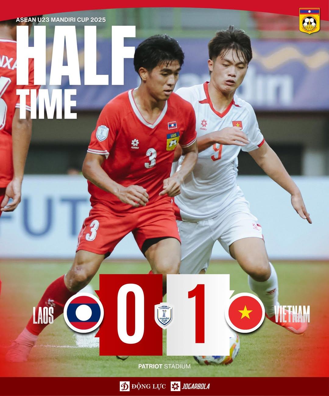 Kết quả - tỷ số U23 Việt Nam vs U23 Lào: Tiến vào bán kết