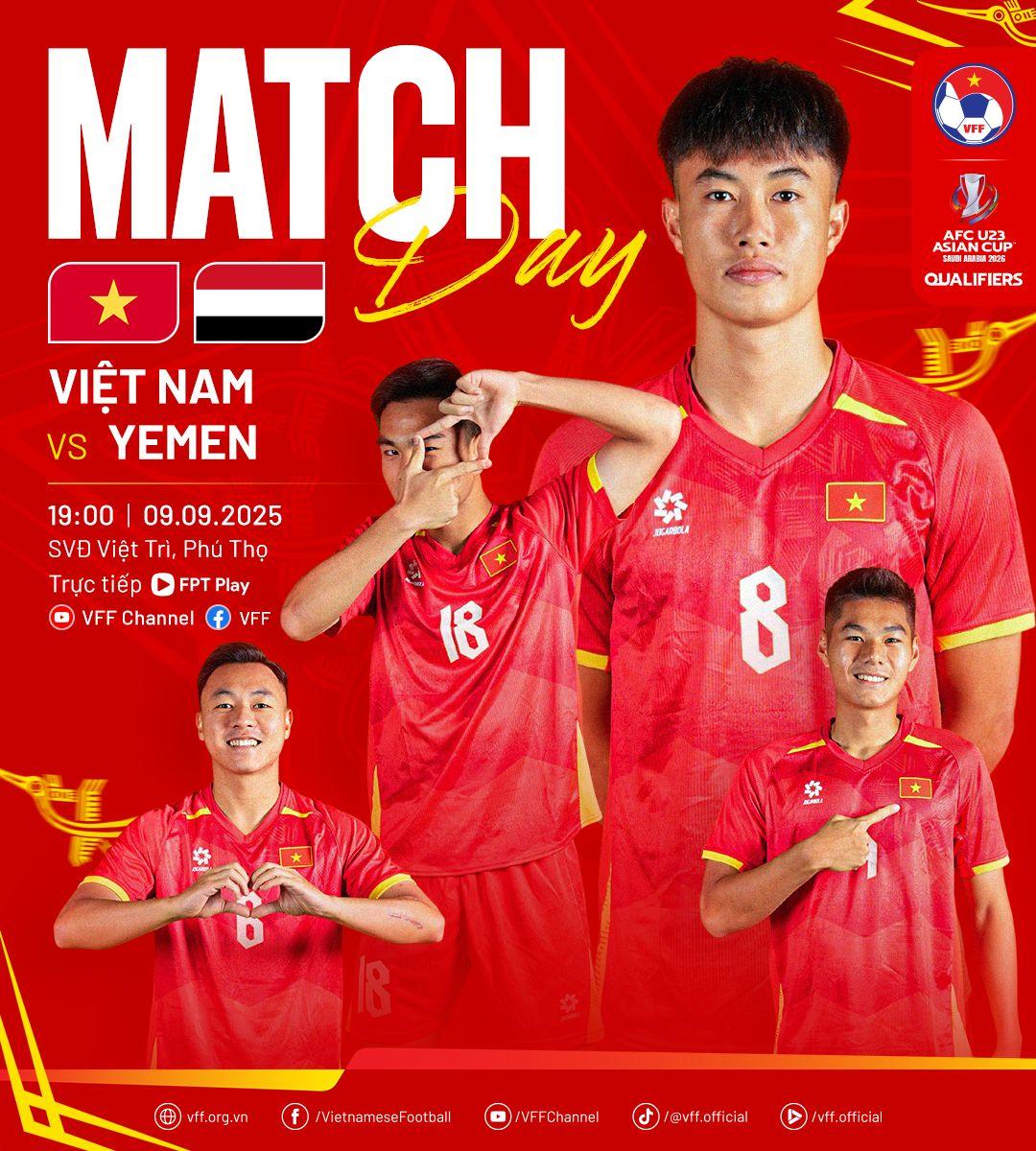Kết quả U23 Việt Nam vs U23 Yemen: Chính thức đi tiếp