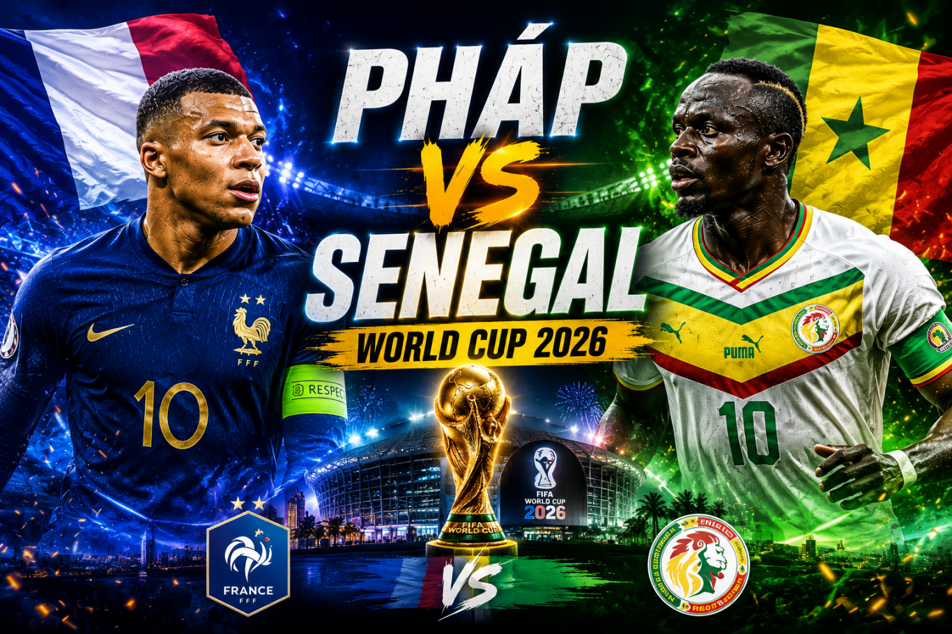 Pháp vs Senegal ai ghi bàn? Dự đoán người mở tỷ số chính xác