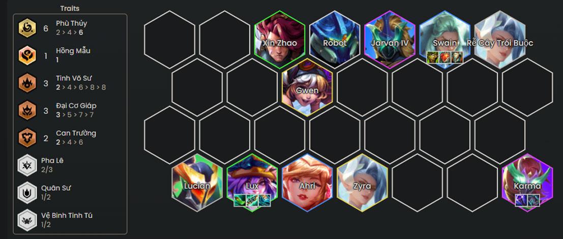 Hướng dẫn chơi đội hình Lux Phù Thủy Tinh Võ DTCL Mùa 15