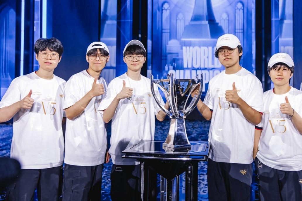 Hé lộ danh sách và thời điểm ra mắt skin vô địch CKTG 2024 của T1