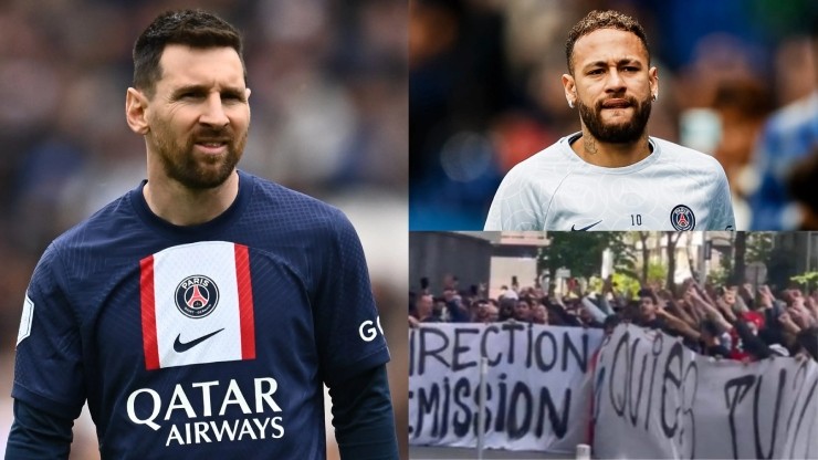 Fan PSG biểu tình lăng mạ Messi, đòi đuổi Neymar