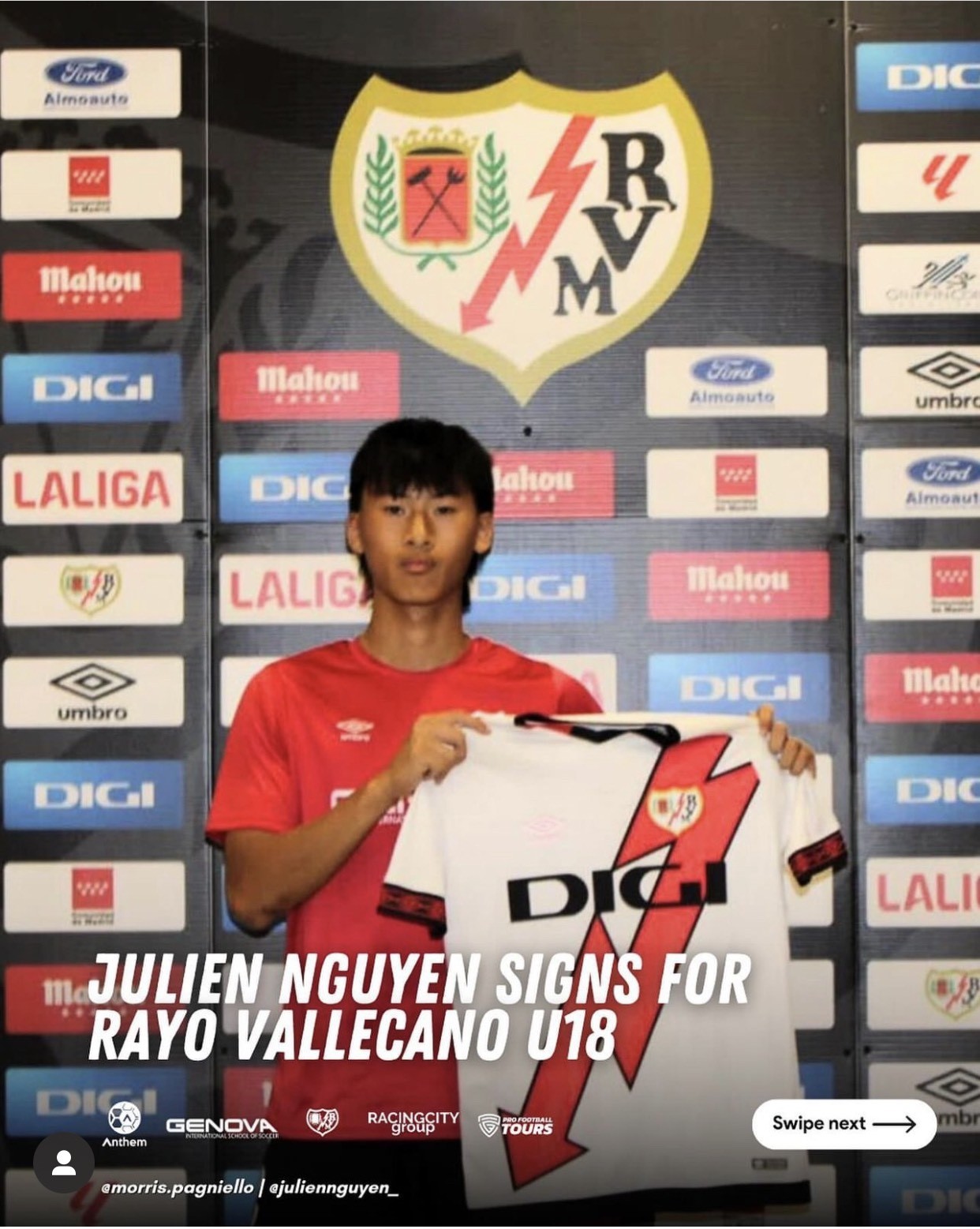 Tài năng Việt kiều được đội trẻ La Liga ký tiếp hợp đồng