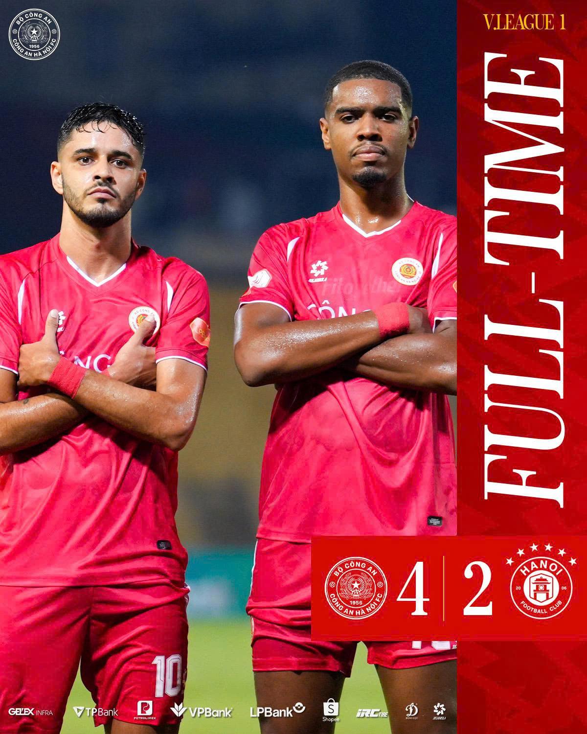 Kết quả CAHN vs Hà Nội, 19h15 hôm nay 28/8