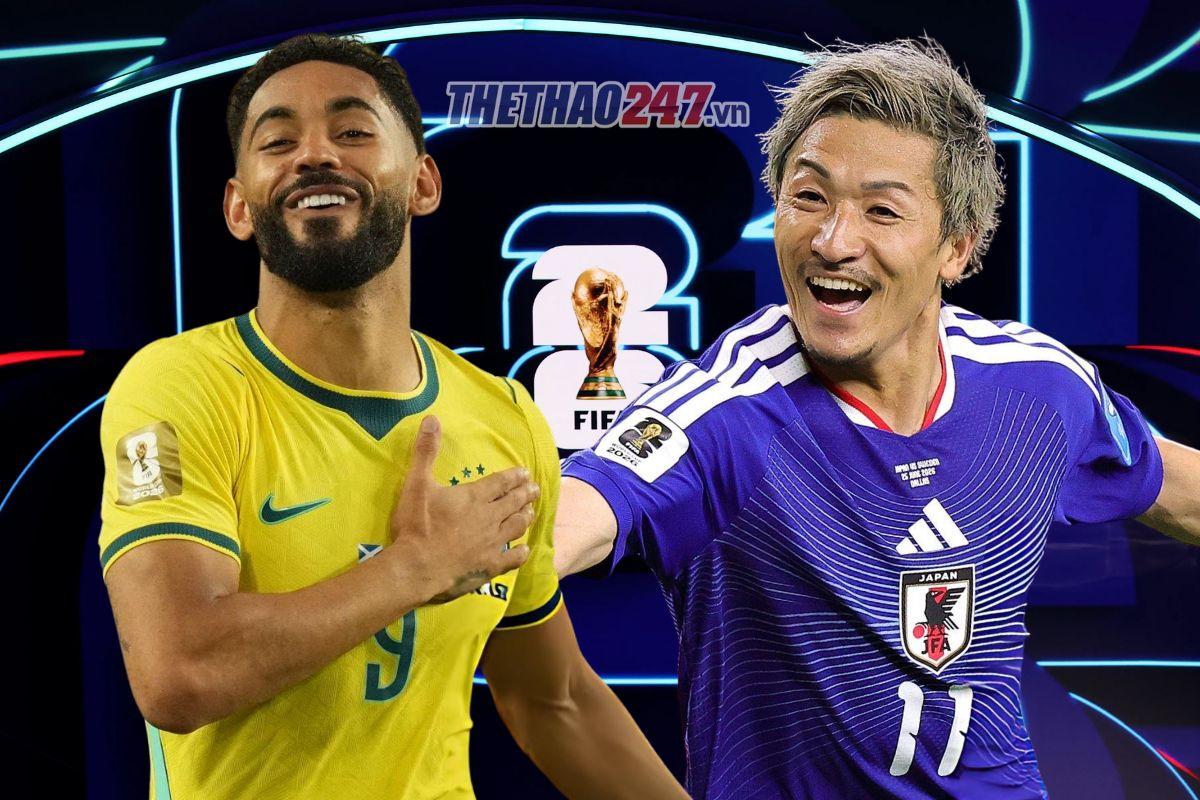 Dự đoán bàn thắng, góc & thẻ phạt Brazil vs Nhật Bản - World Cup 2026