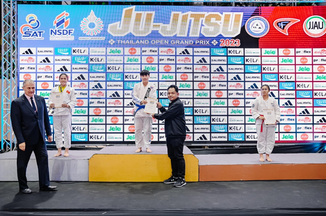 Jujitsu Việt Nam 'tạo địa chấn' trên đất Thái Lan sau SEA Games 32