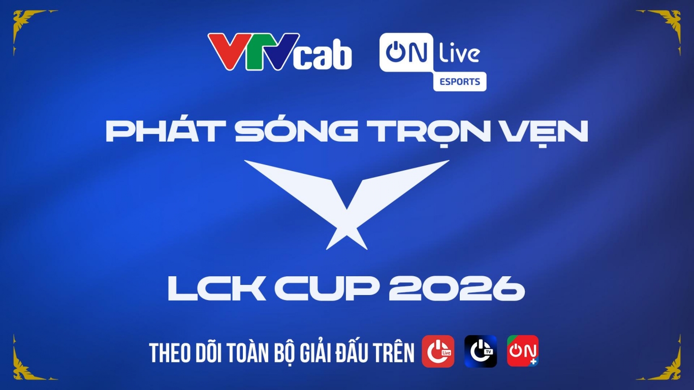 Xem trực tiếp LCK 2026 trên hệ sinh thái ON Live Esports (VTVcab) với co-stream độc quyền của ...