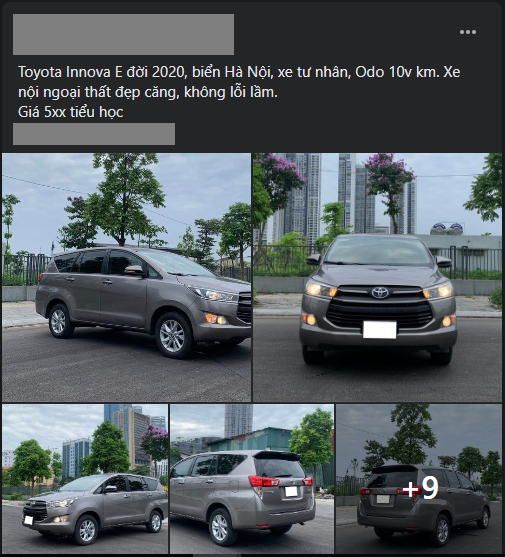 Sau 4 năm sử dụng, xe gia đình Toyota Innova 2020 bán lại với giá ngỡ ngàng