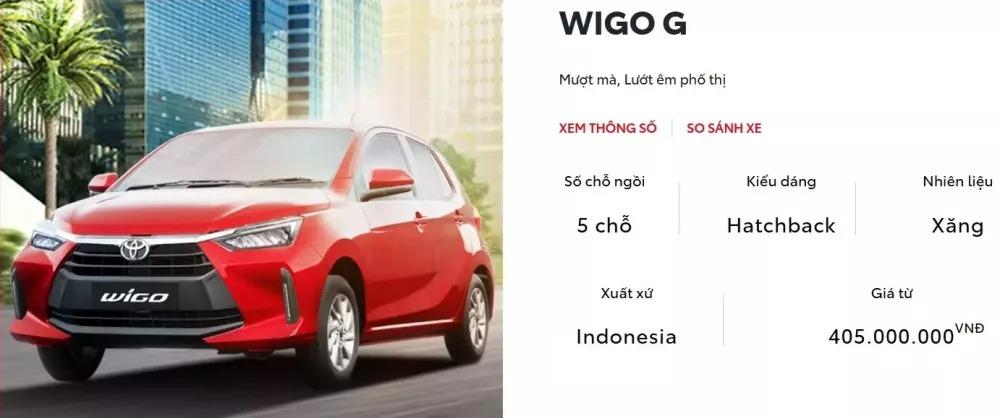 Toyota Việt Nam lặng lẽ loại bỏ bản số sàn của dòng xe Wigo