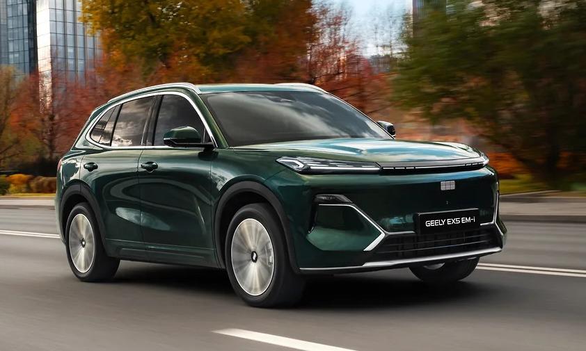 Geely EX5 hybrid dự kiến về Việt Nam trong 2026: Thiết kế hiện đại ...