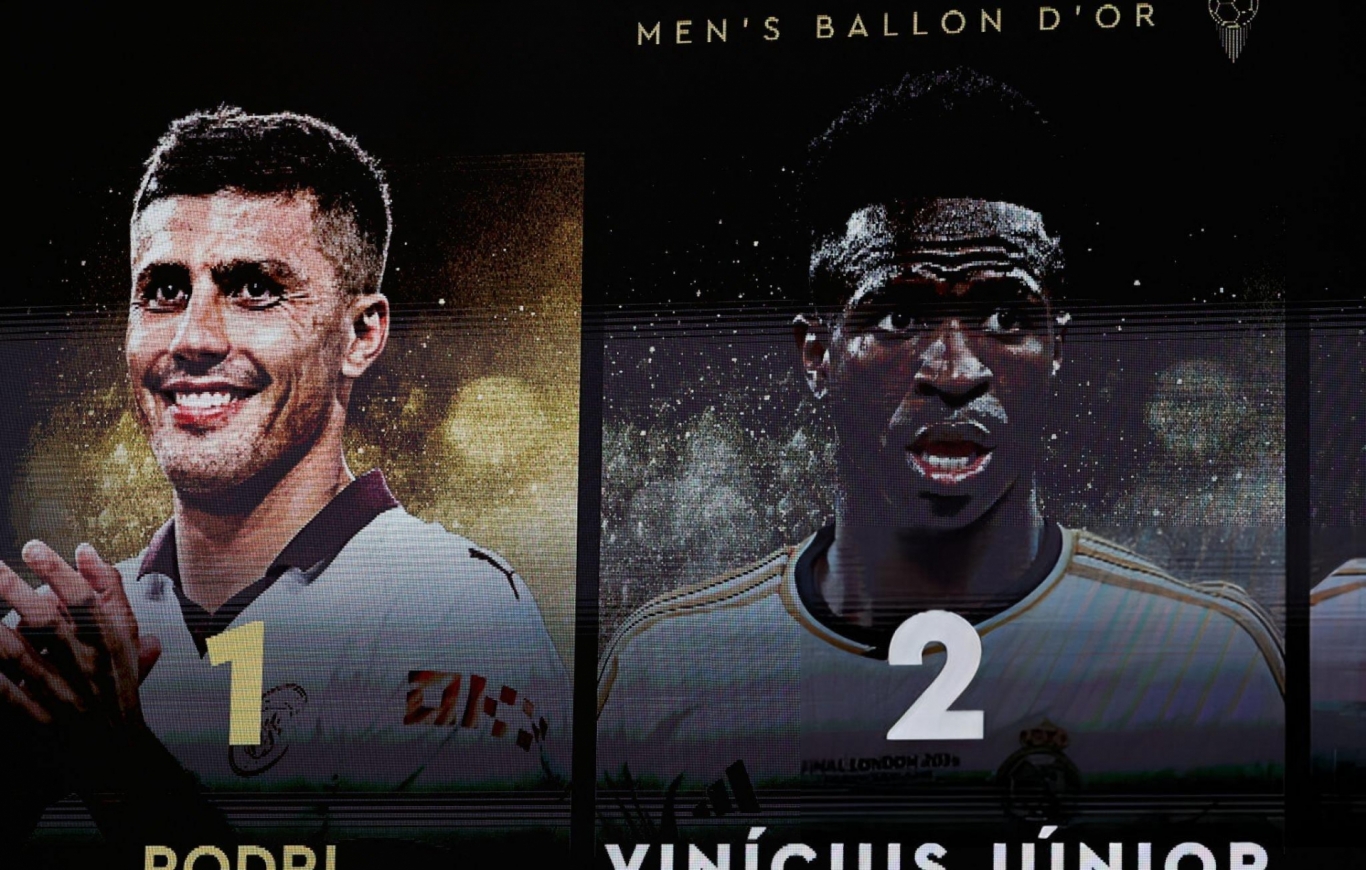 Công bố điểm Quả bóng vàng 2024: Rodri thắng 'sít sao' Vinicius
