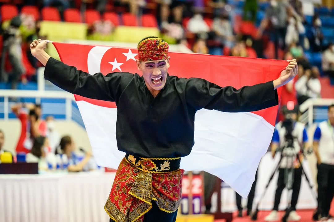 Vua Pencak Silat Singapore bật khóc khi lần đầu giành vàng SEA Games