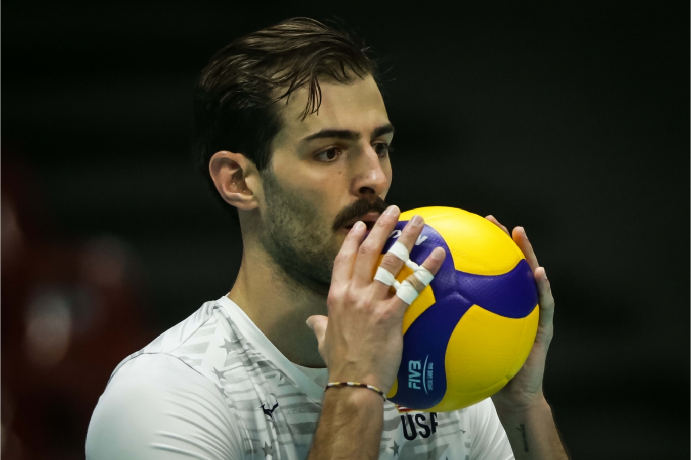 Ghi tới 23 điểm, Aaron Russell giúp Mỹ đả bại Đức tại VNL 2022