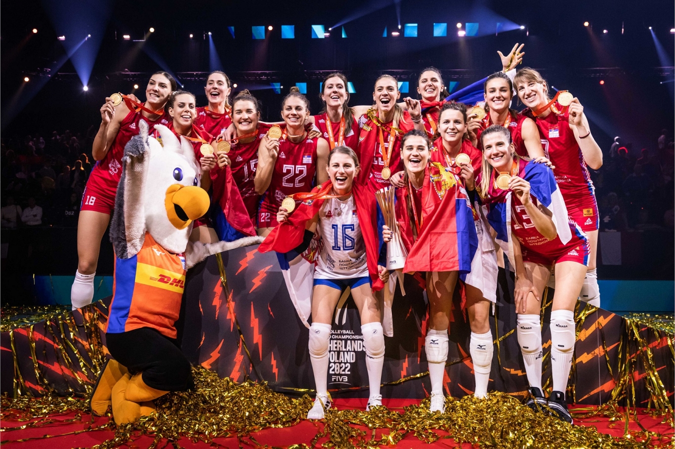 BXH bóng chuyền nữ TG: Serbia số 1 nhưng không bất ngờ bằng cái tên số 8