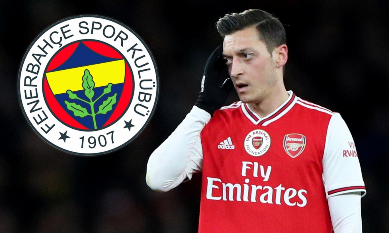 Hé lộ số áo của Mesut Ozil khi gia nhập Fenerbahce