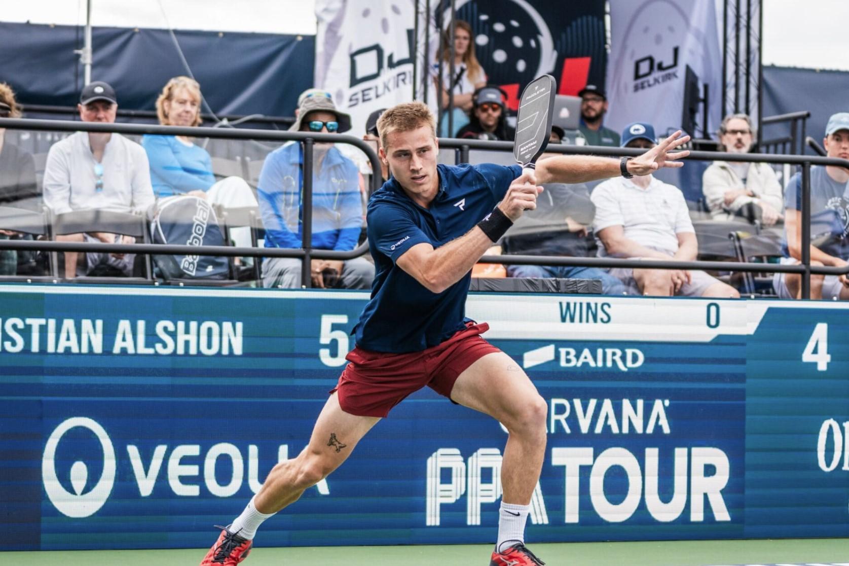 Tay vợt pickleball số 1 thế giới Christian Alshon lên ngôi vô địch PPA ...