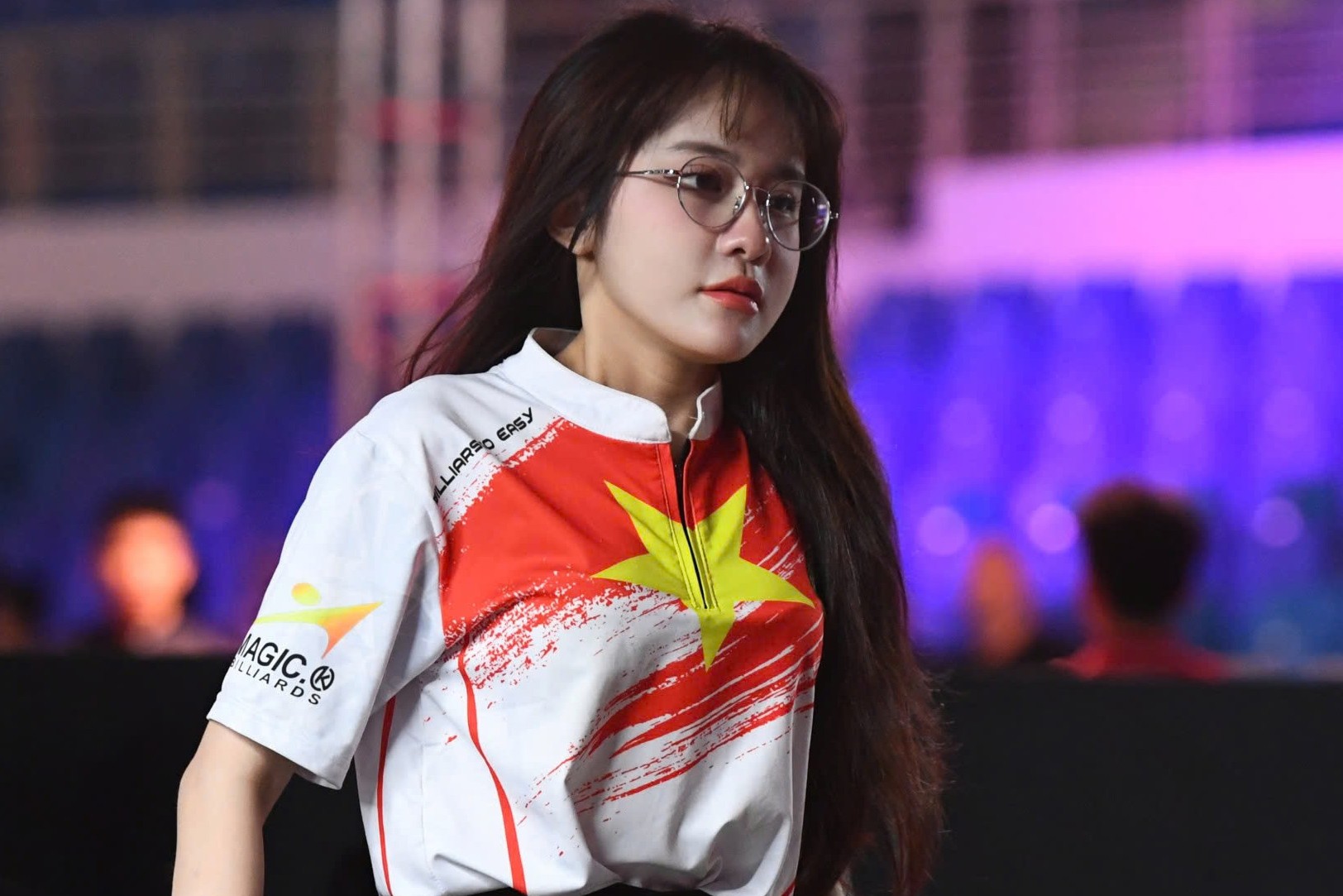 Chiêm ngưỡng nhan sắc tuyệt đỉnh của nữ cơ thủ đẹp nhất giải Hanoi Open ...