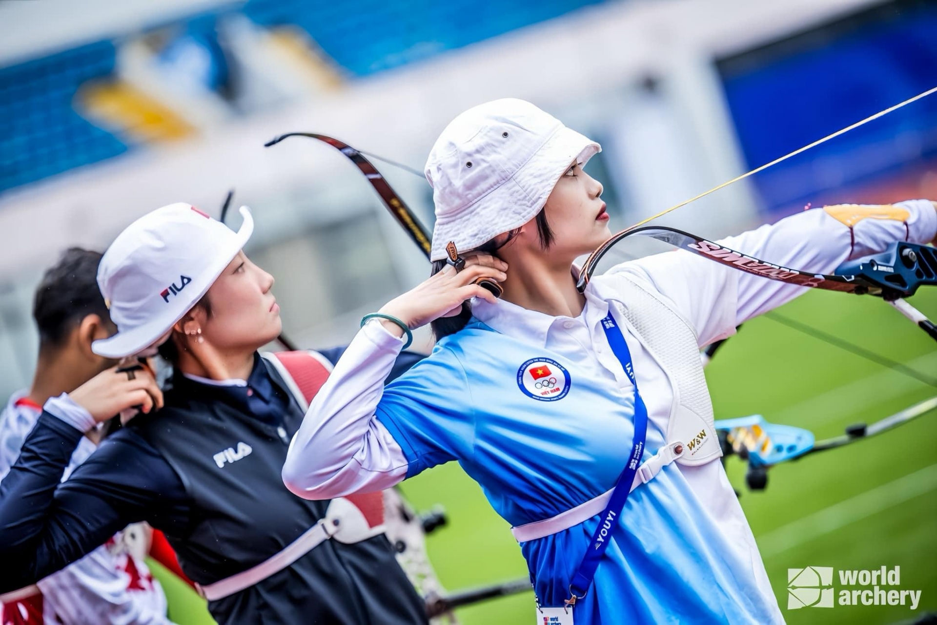 Xác định đối thủ của Đỗ Thị Ánh Nguyệt tại vòng 1/32 bắn cung Olympic 2024