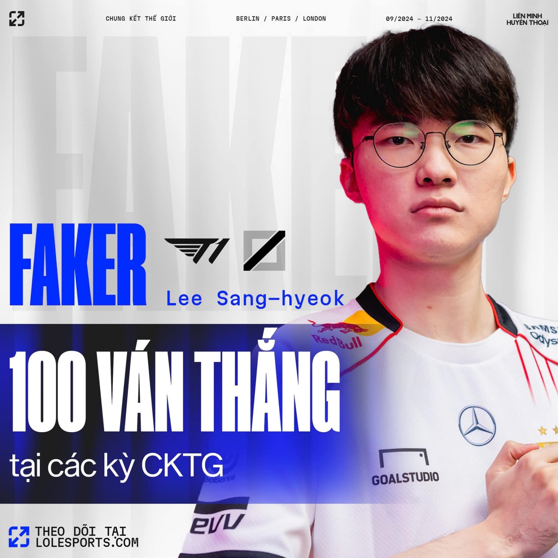 T1 đại thắng G2 ở CKTG 2024, Faker đi vào lịch sử
