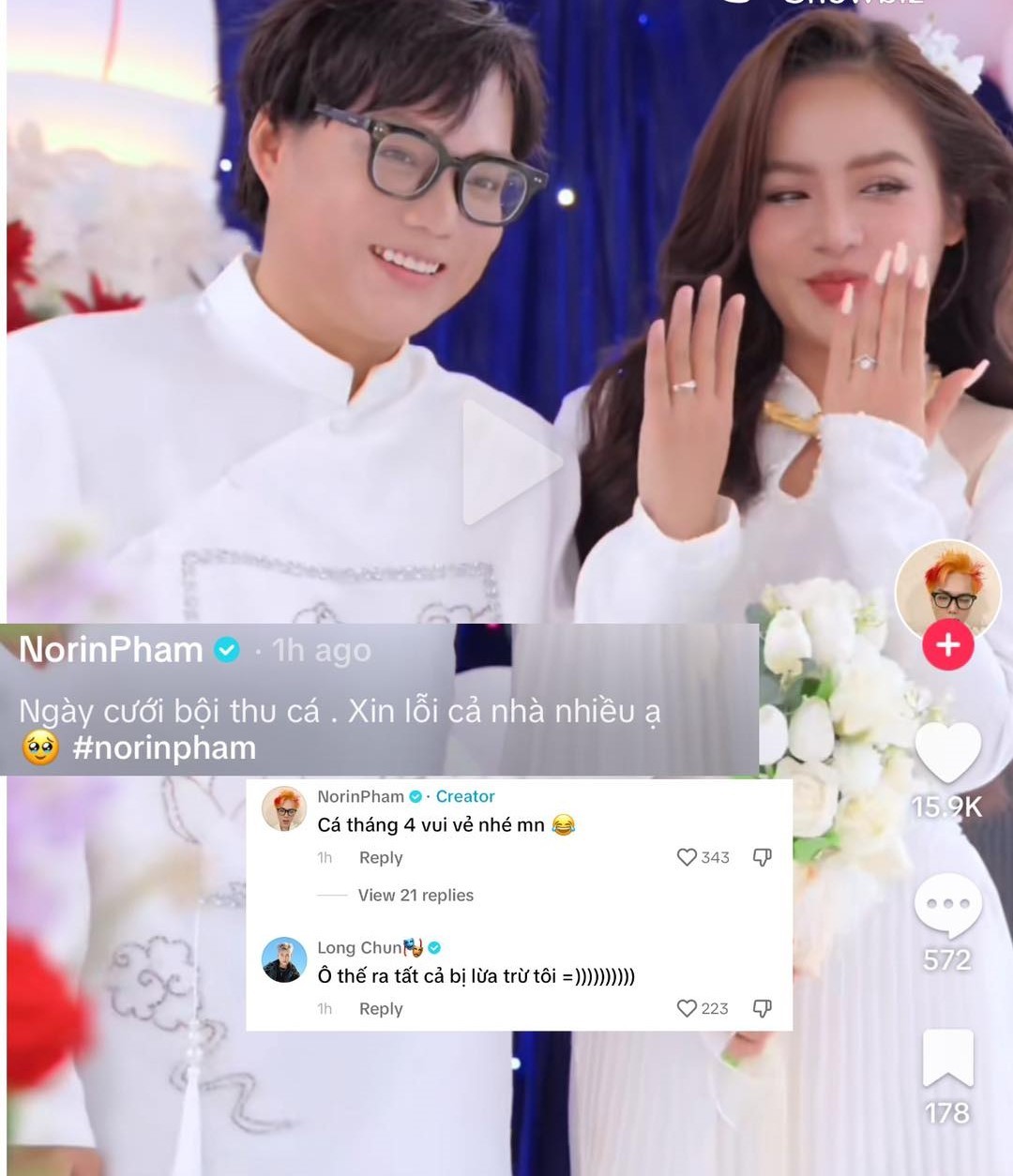 NÓNG: Phạm Thoại chính thức lên tiếng chuyện cưới vợ, sự thật đã rõ, cõi mạng tiếp tục dậy sóng