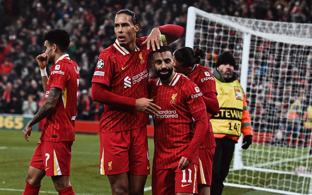 Liverpool phá kỷ lục 19 năm tại C1, thách thức cả châu Âu