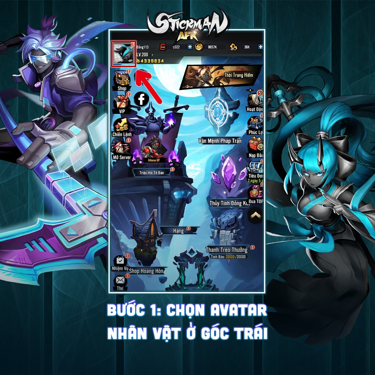 Code Stickman AFK VPLAY MỚI NHẤT 12/2025