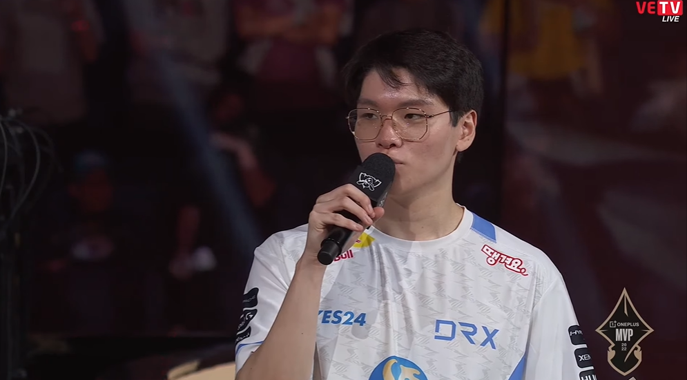 CKTG 2022: DRX Kingen nhận danh hiệu MVP của trận chung kết