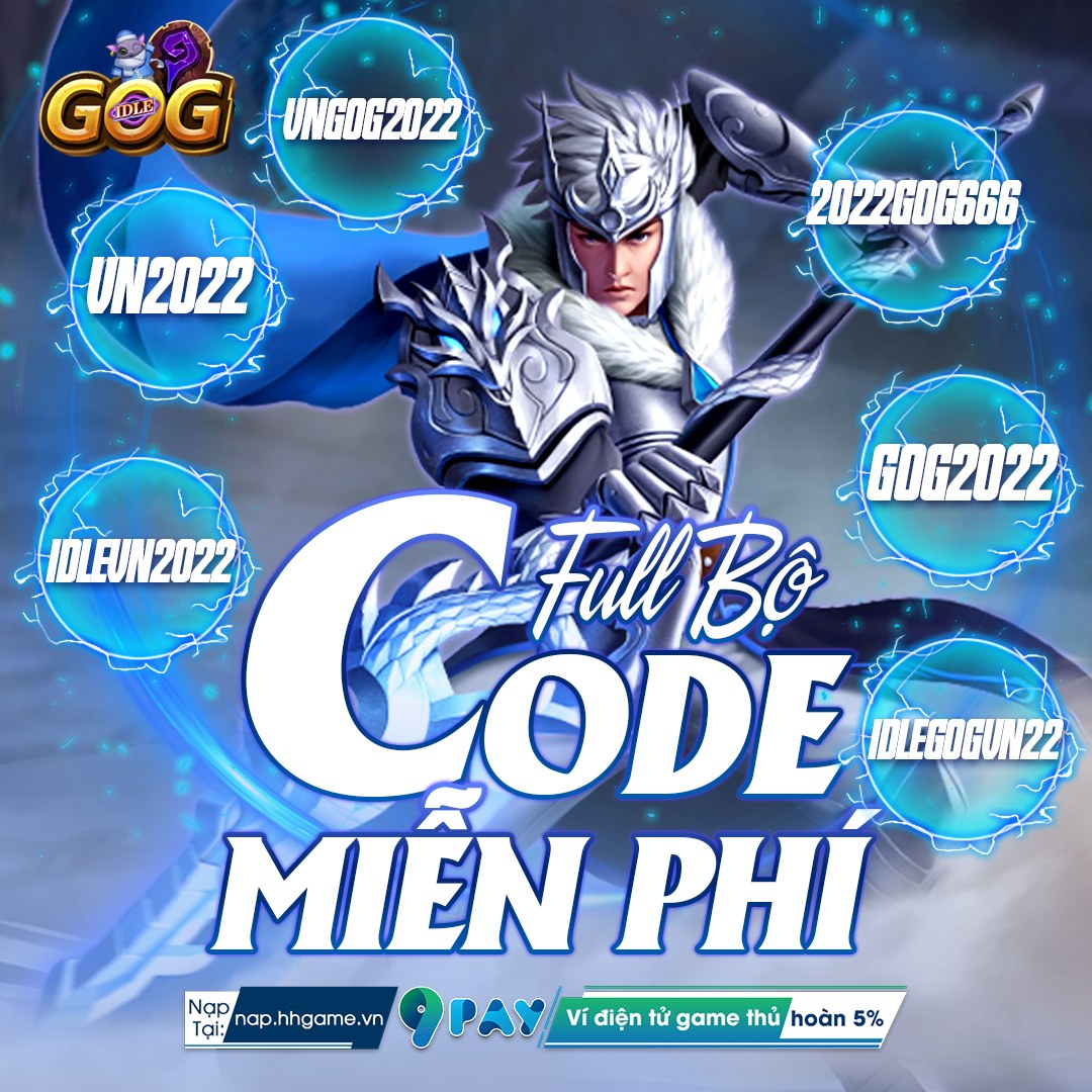 Code IDLE GOG MỚI NHẤT 2023 và cách nhập