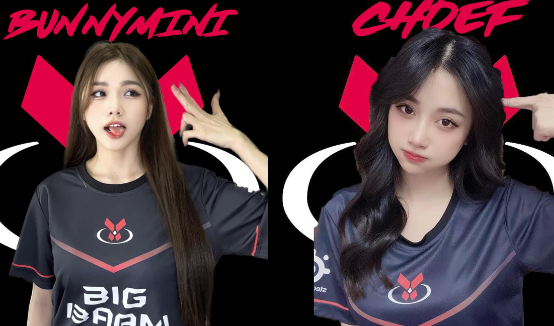 VALORANT: Ngắm nhan sắc dàn tuyển thủ nữ 'cực phẩm' của Team Big BAAM