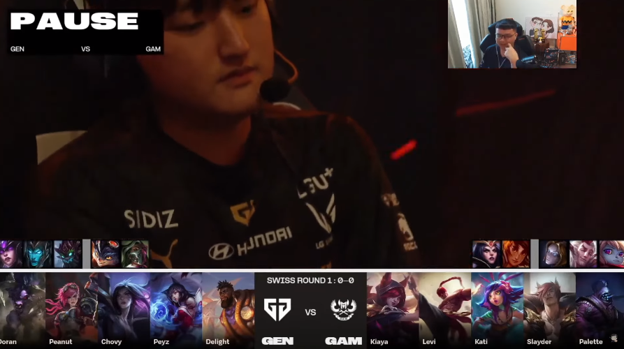 SofM phân tích trận GAM vs GEN, sai ngay từ vòng rừng đầu tiên